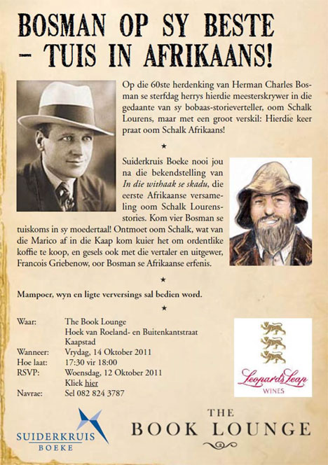 Boekbekendstelling: In die withaak se skadu - LitNet